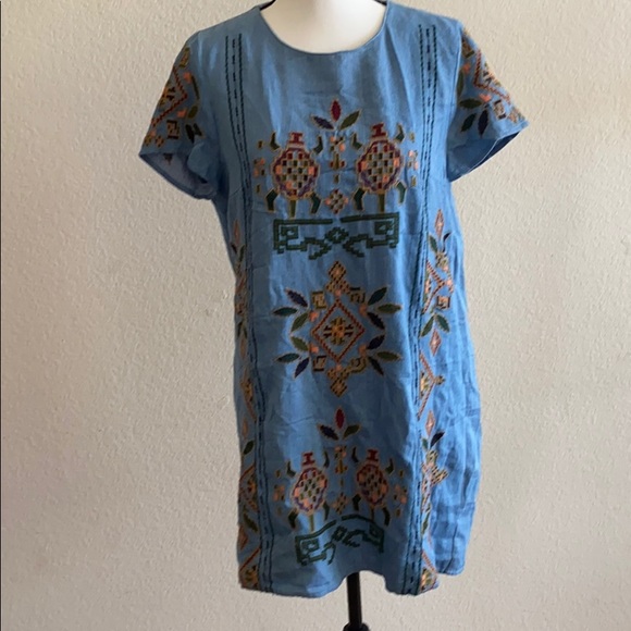 Zara | Dresses | Zara Trf Collection Chambray Dress | Poshmark